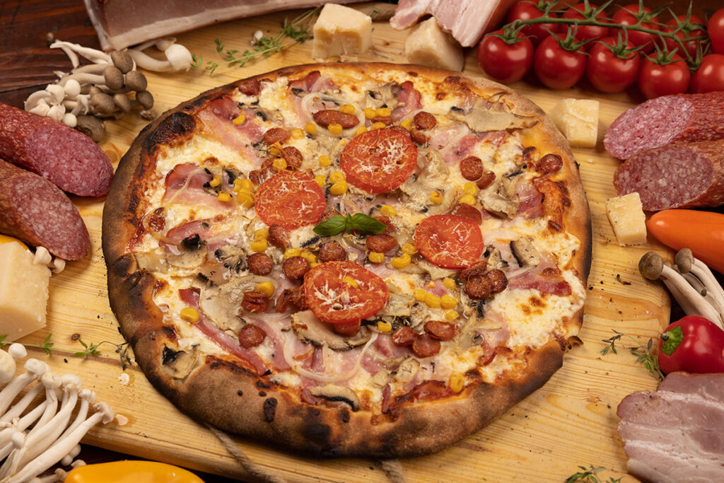 PIZZA ȚĂRĂNEASCĂ - La Livadă by Dumera Grill!